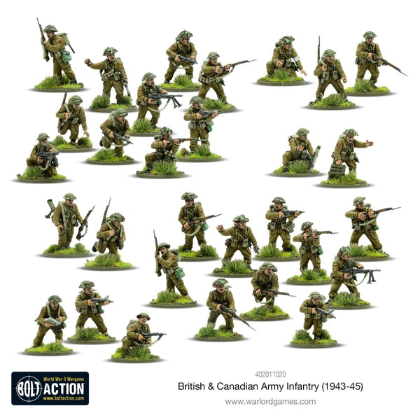 British & Canadian Army Infantry (1943-45) - Fog of Wargames