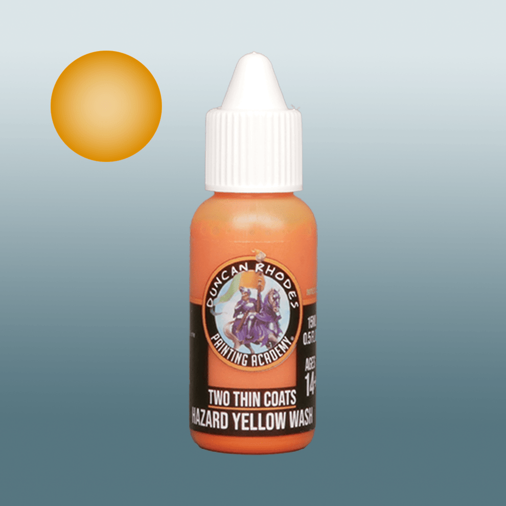 Hazard Yellow Wash - Fog of Wargames