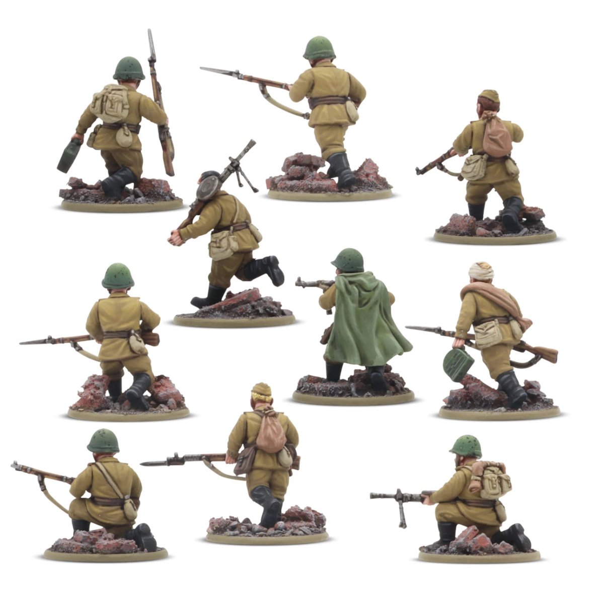 Soviet Army Infantry Platoon - Fog of Wargames